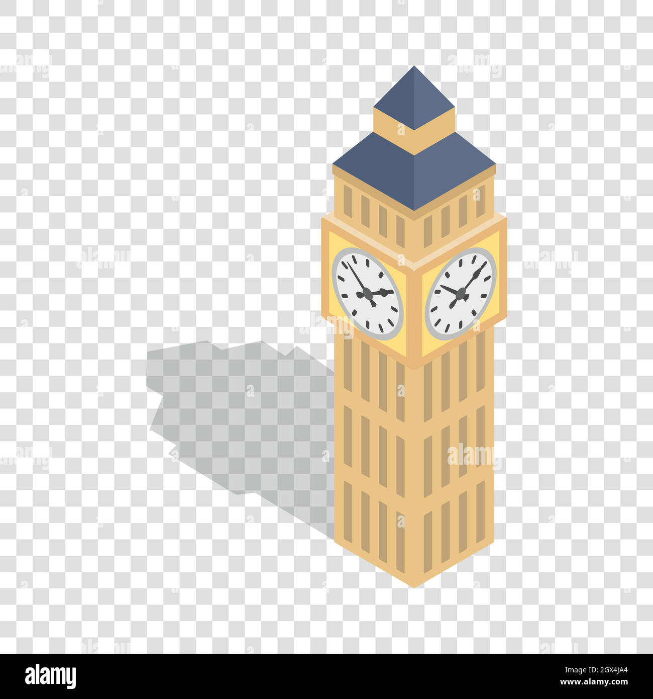 Big Ben isometric icon Stock Vector Image & Art - Alamy