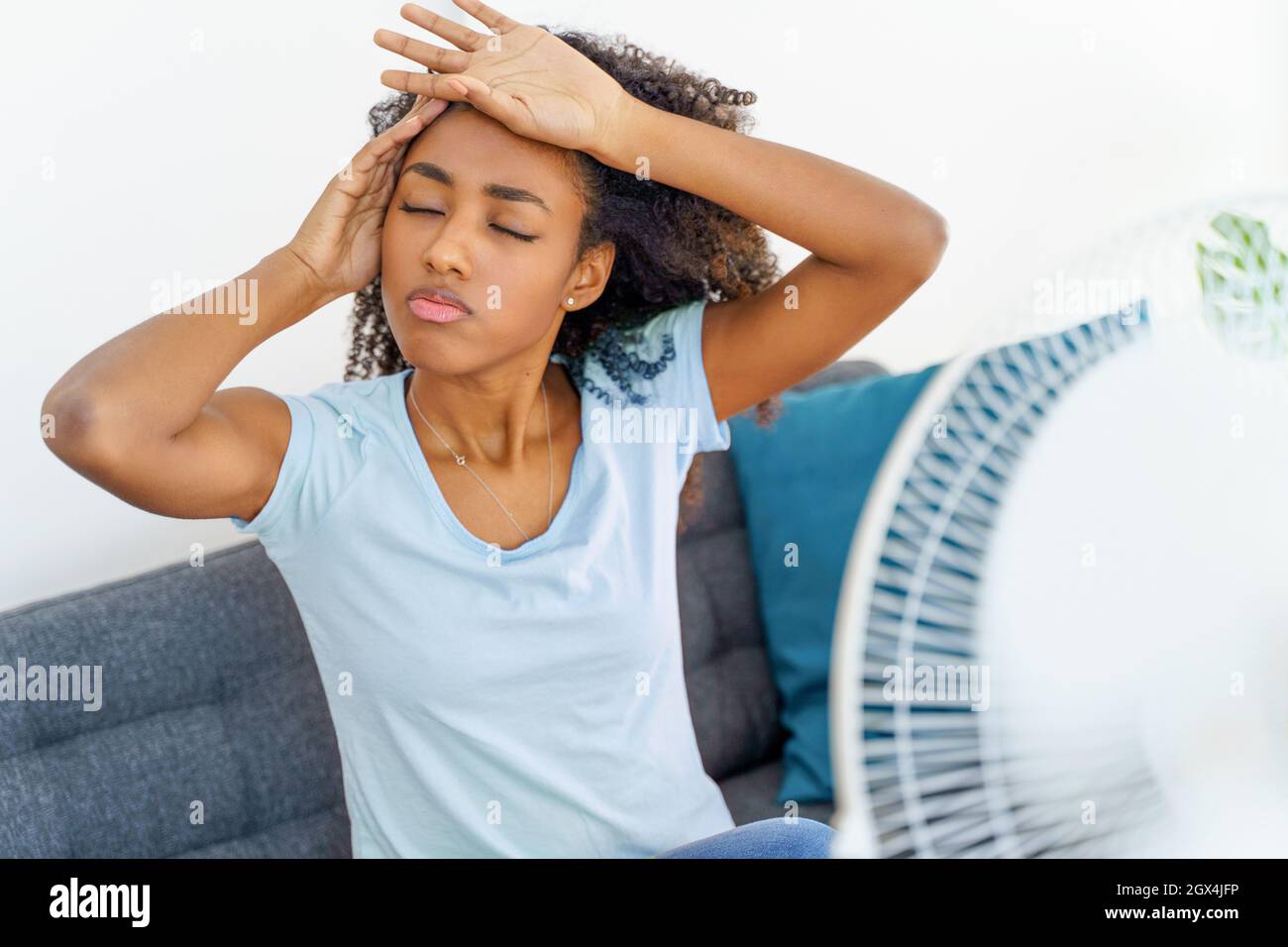 People Suffering From Heat High Resolution Stock Photography and Images ...