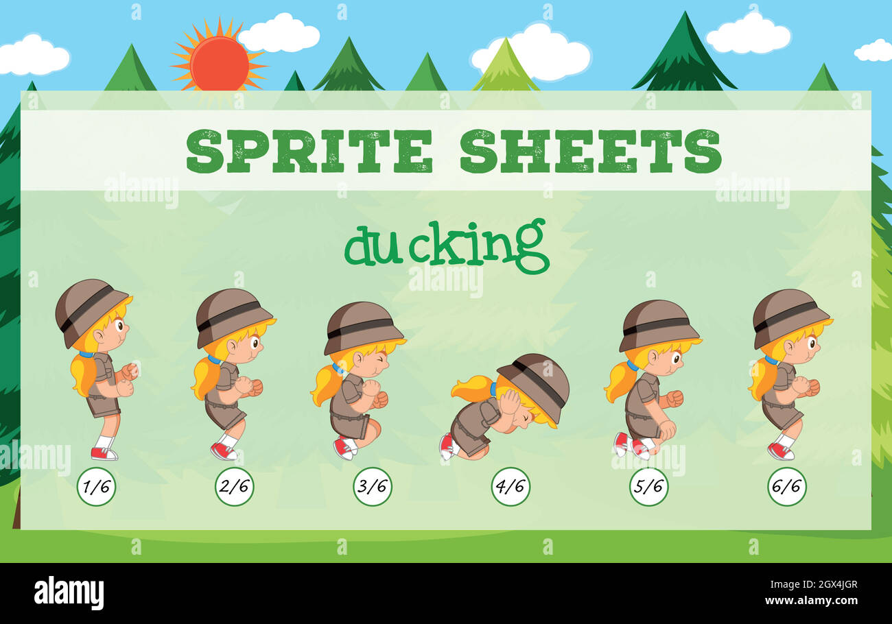 Animation sprite hi-res stock photography and images - Alamy