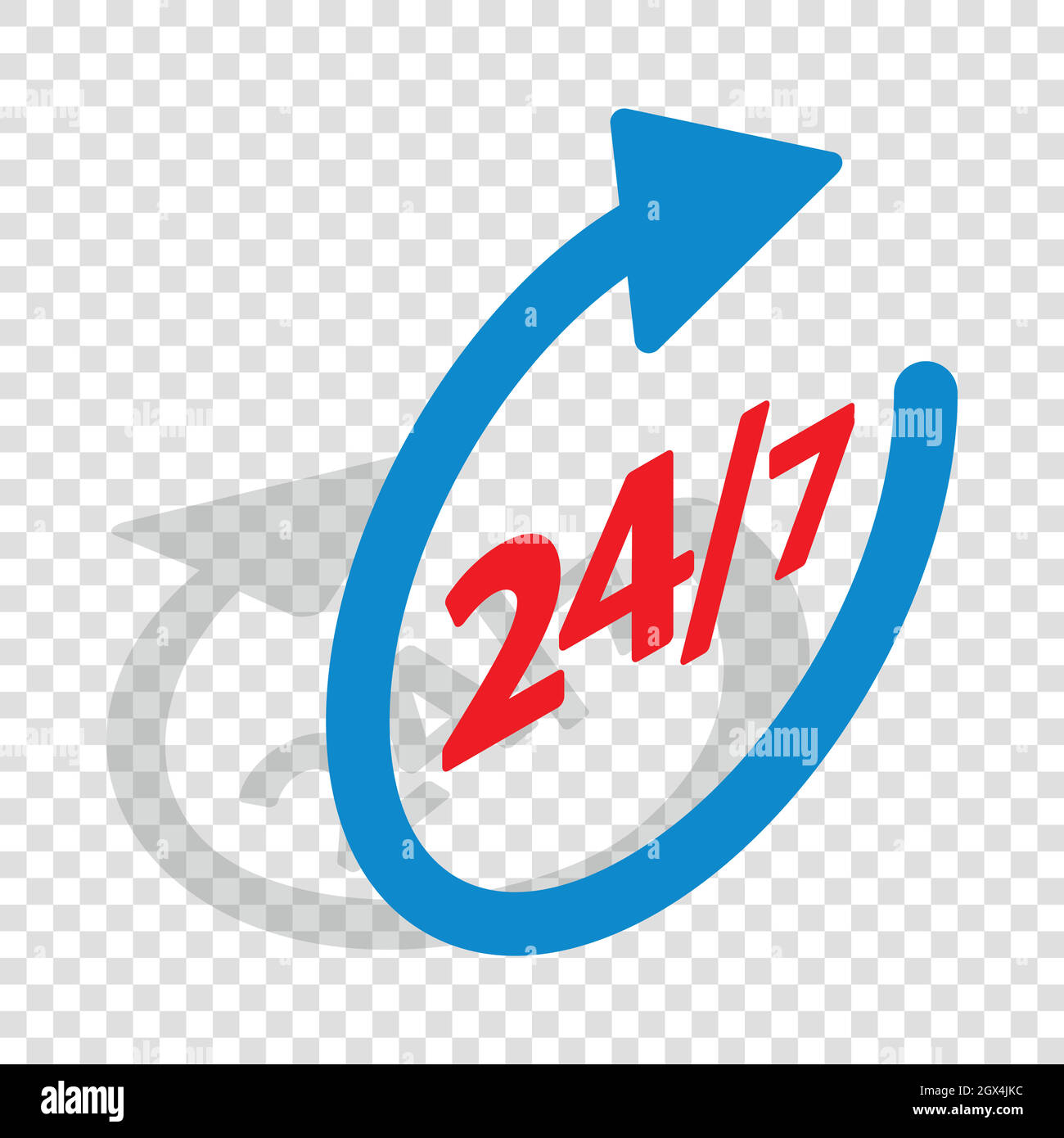 Customer support vector isometric Stock Vector Images - Alamy