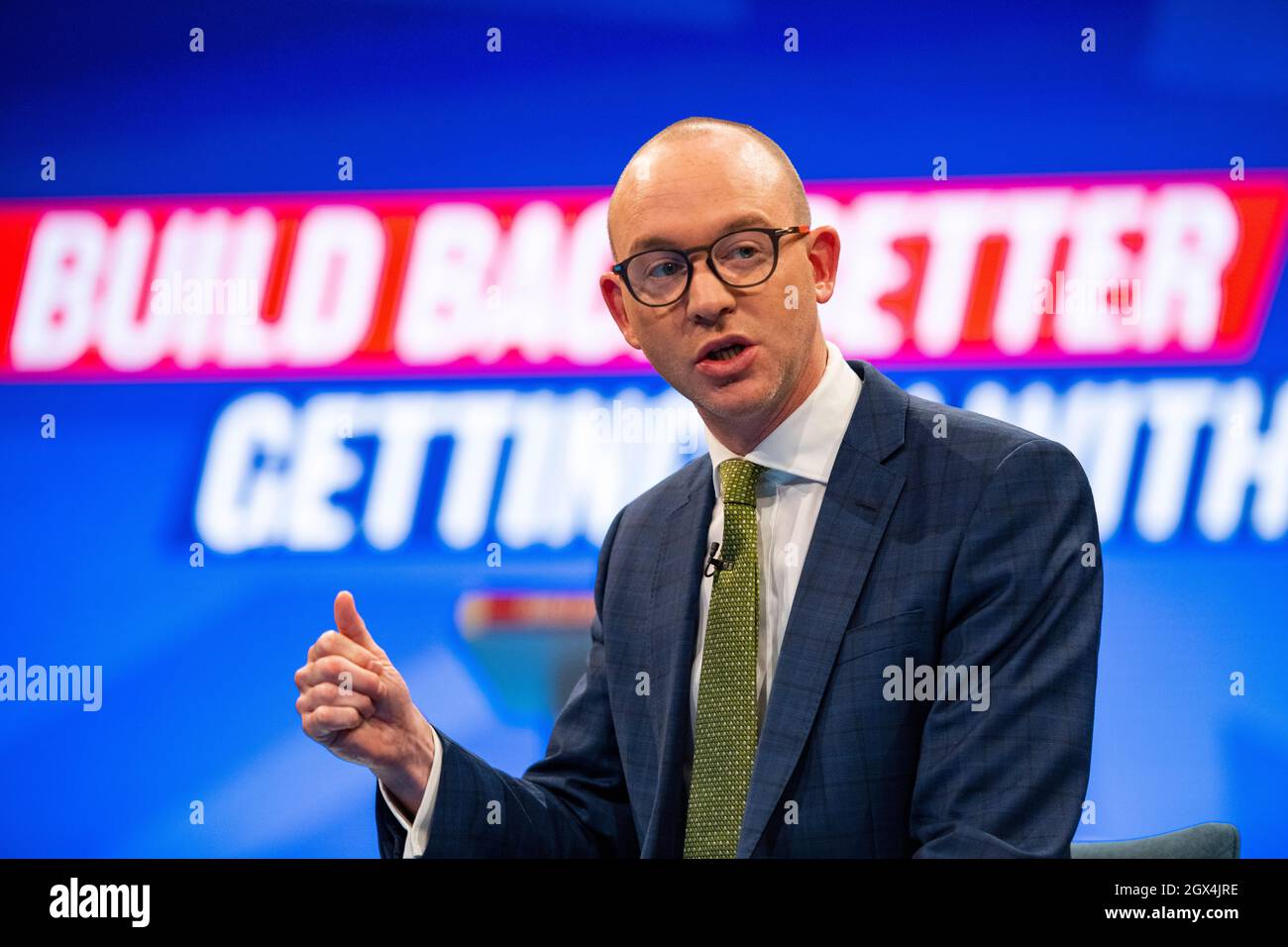 Manchester, England, UK. 4th Oct, 2021. PICTURED: Andrew Snowden PCC ...