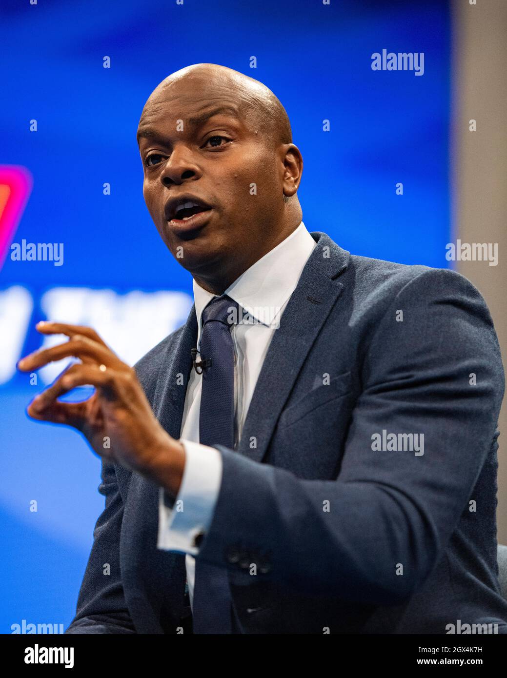 Manchester, England, UK. 4th Oct, 2021. PICTURED: Shaun Bailey AM ...