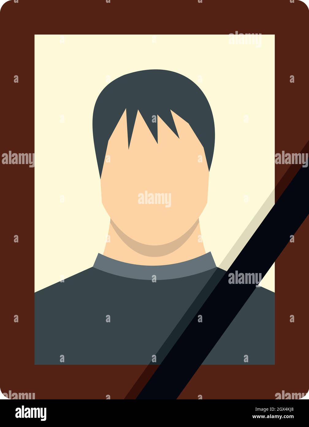 Portrait icon vector hi-res stock photography and images - Alamy