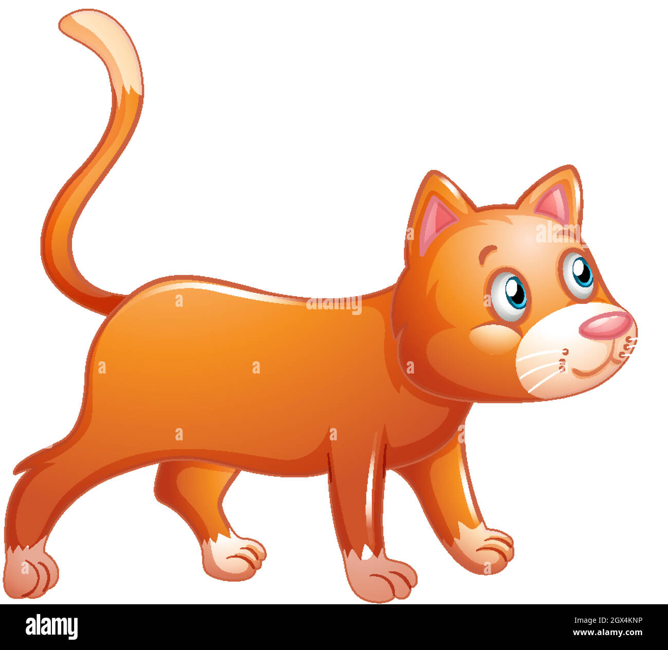 Orange cats Cut Out Stock Images & Pictures - Alamy