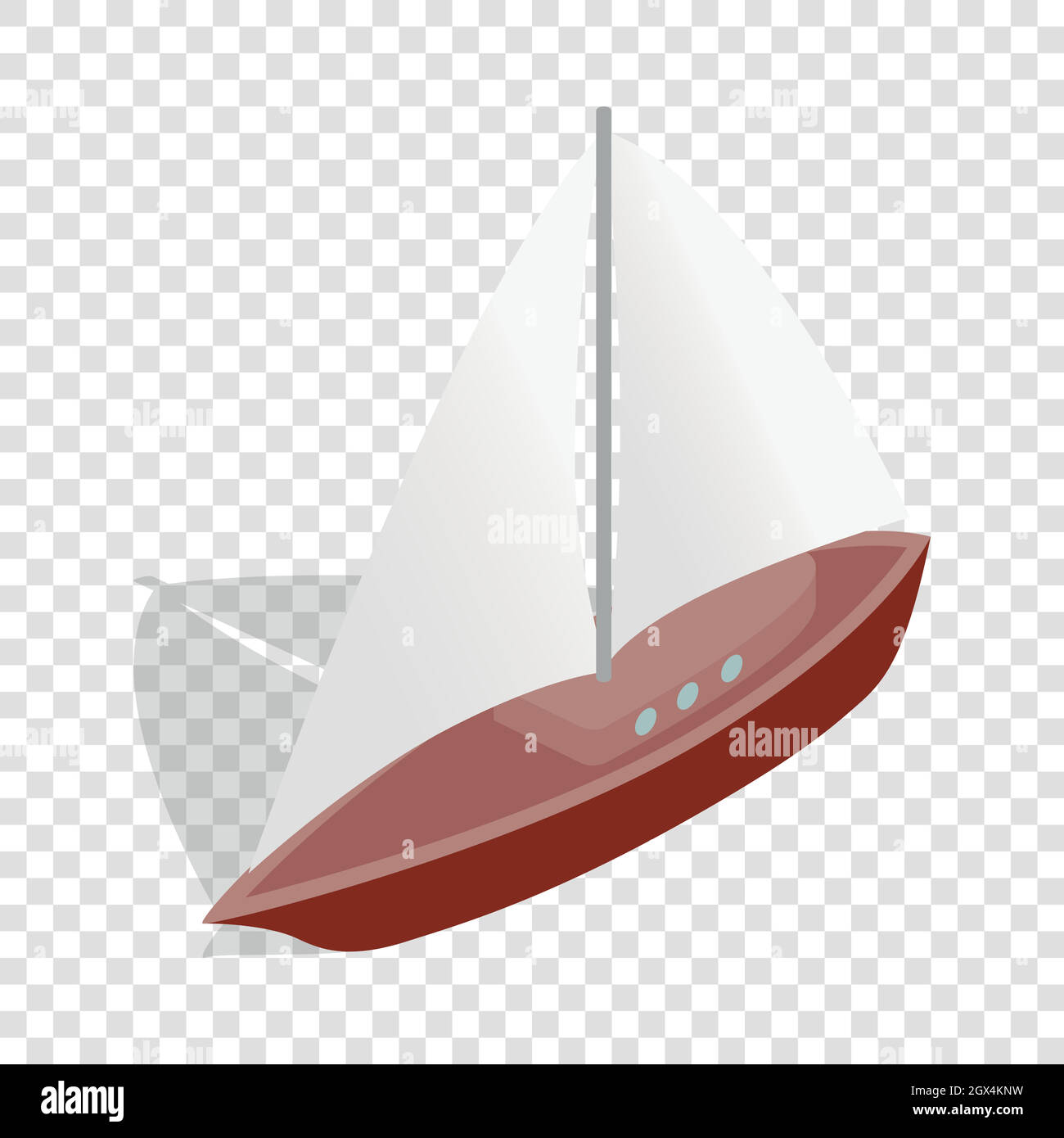 Boat isometric icon Stock Vector Image & Art - Alamy