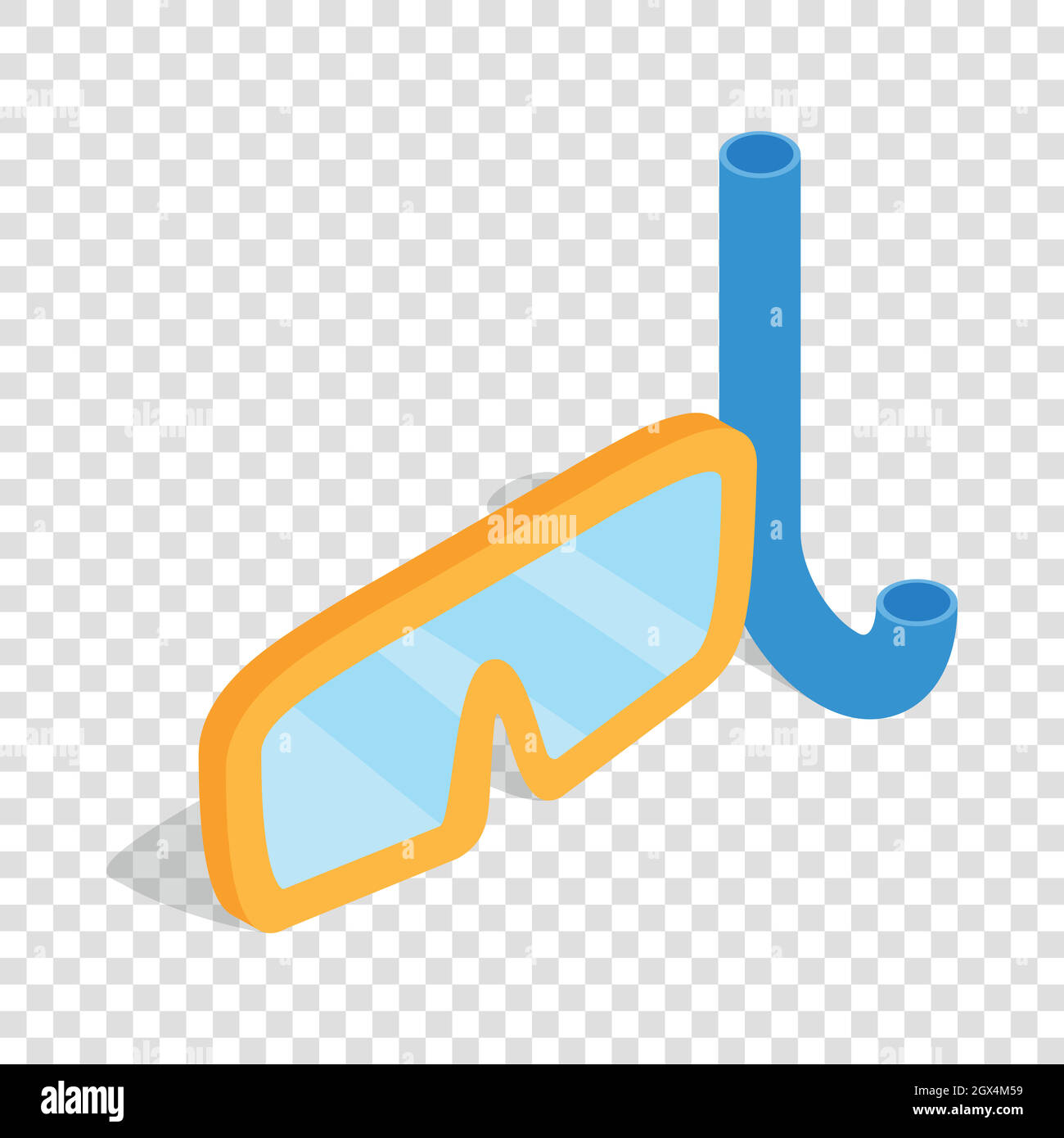 Diving mask isometric icon Stock Vector Image & Art - Alamy