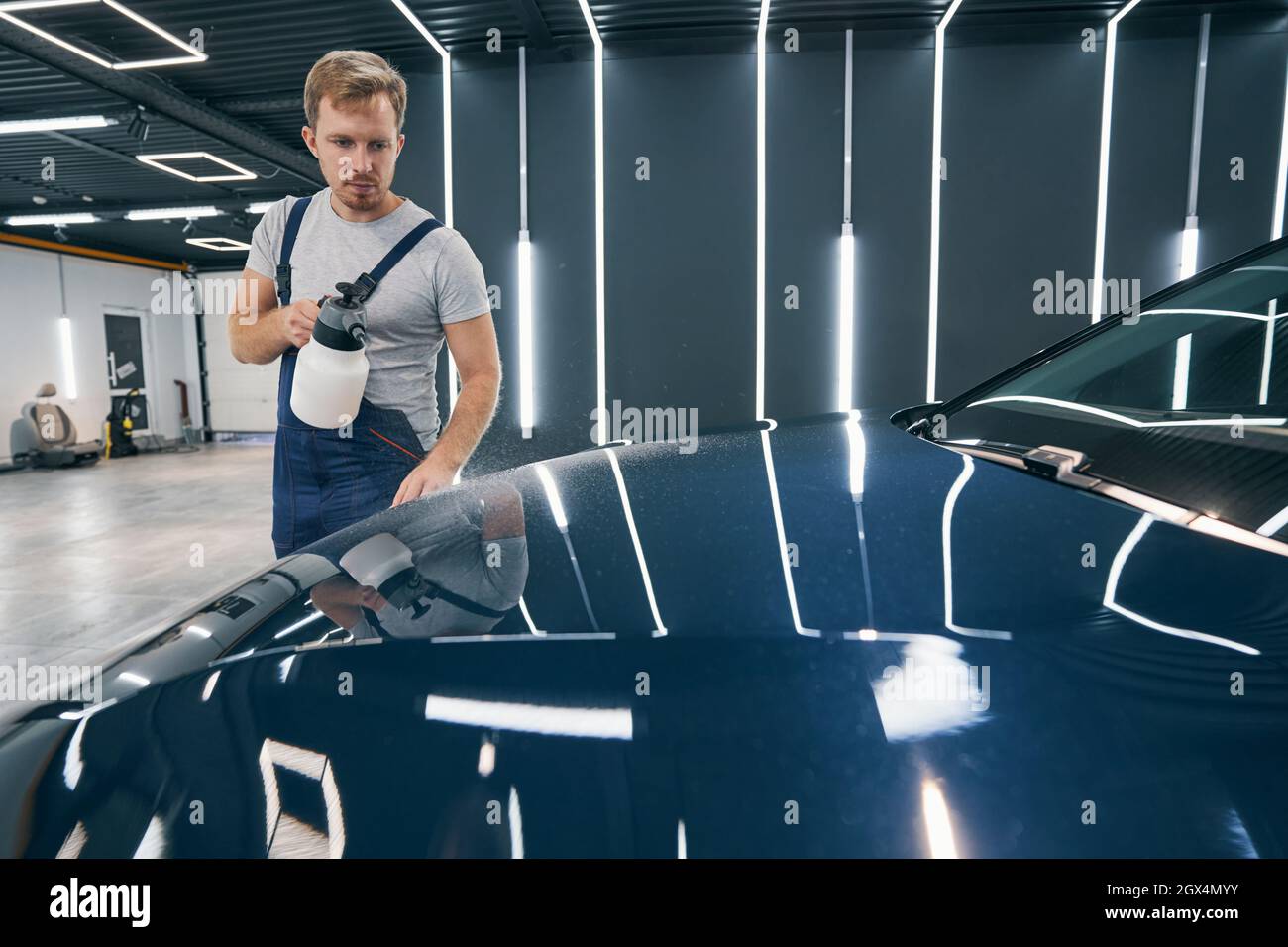Installing car wrap hi-res stock photography and images - Alamy