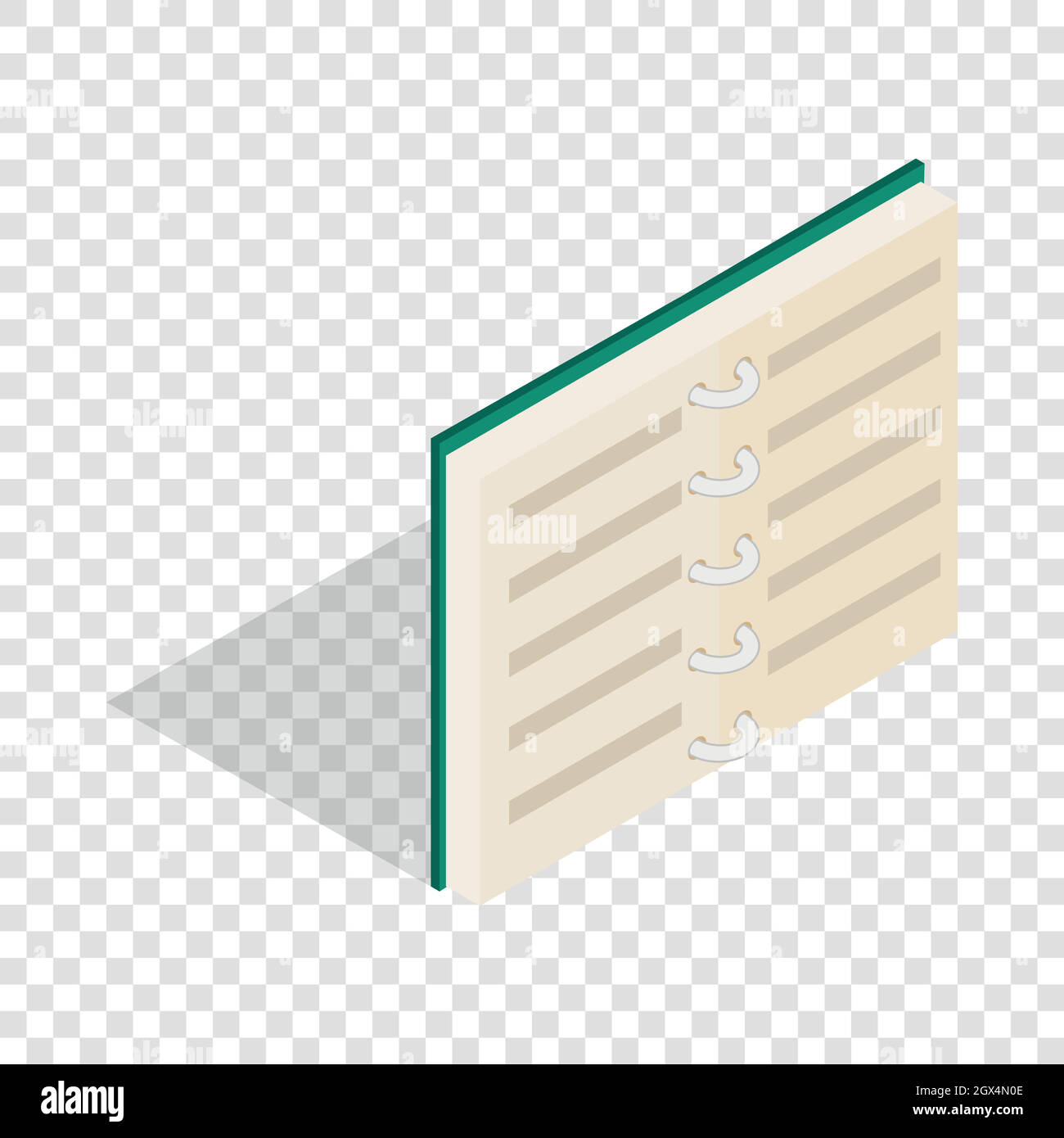 Blank blue book in Stock Vector Images - Alamy