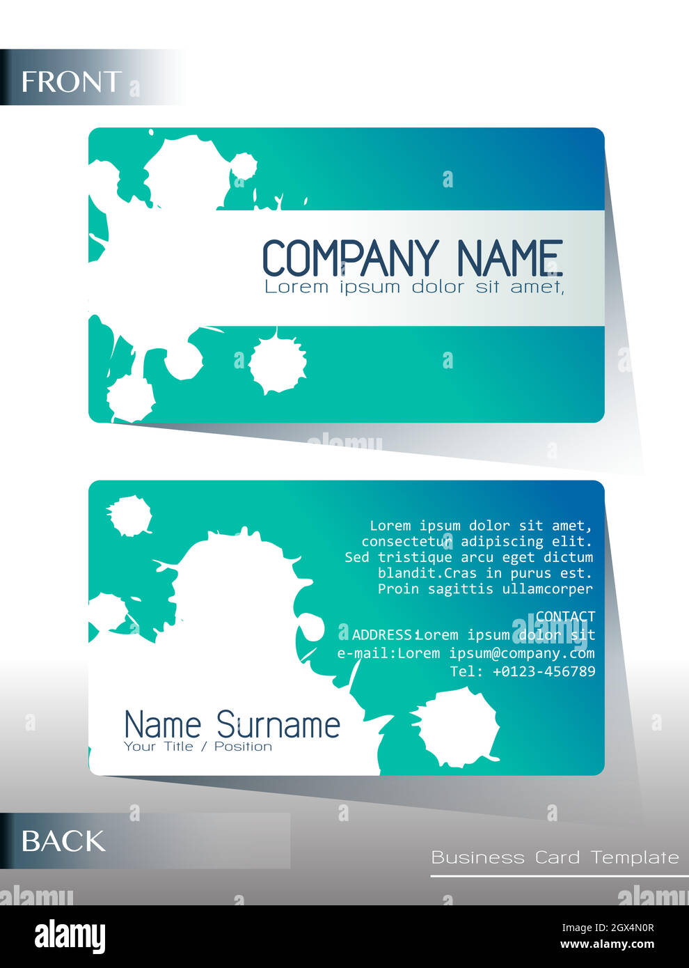 Address details template hi-res stock photography and images - Alamy