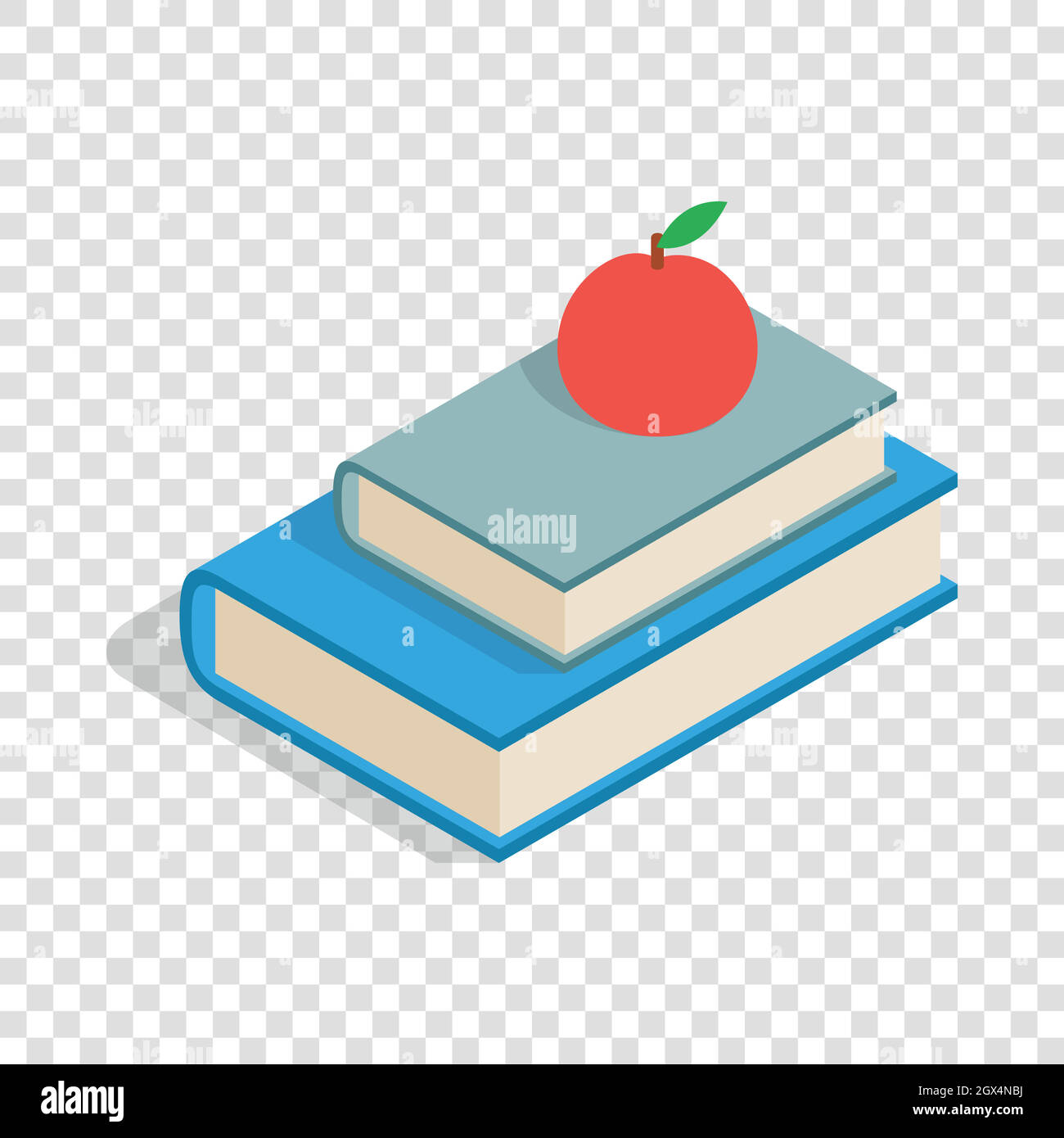 Red apple stack Stock Vector Images - Alamy