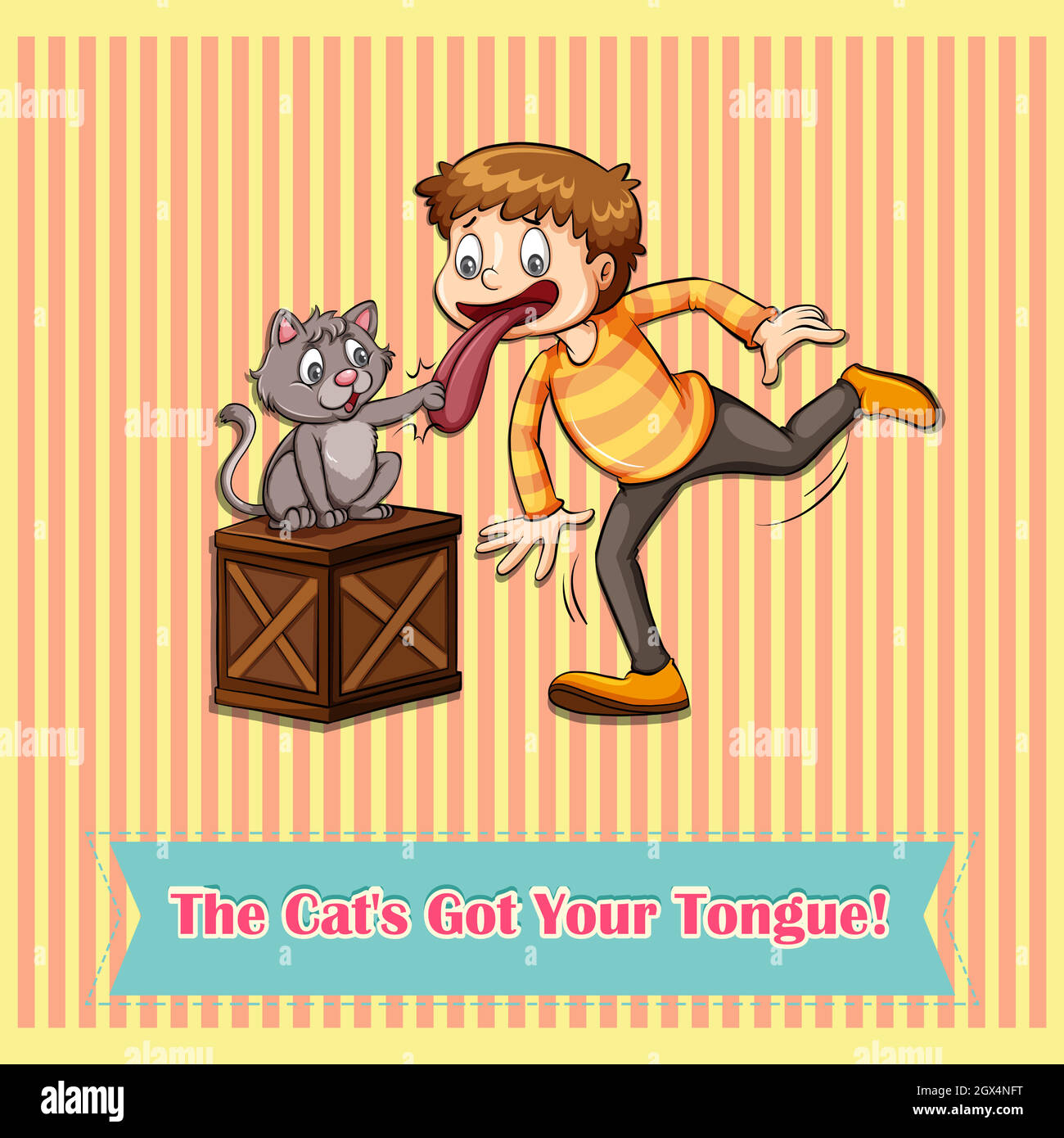 Cat Got Your Tongue Gif