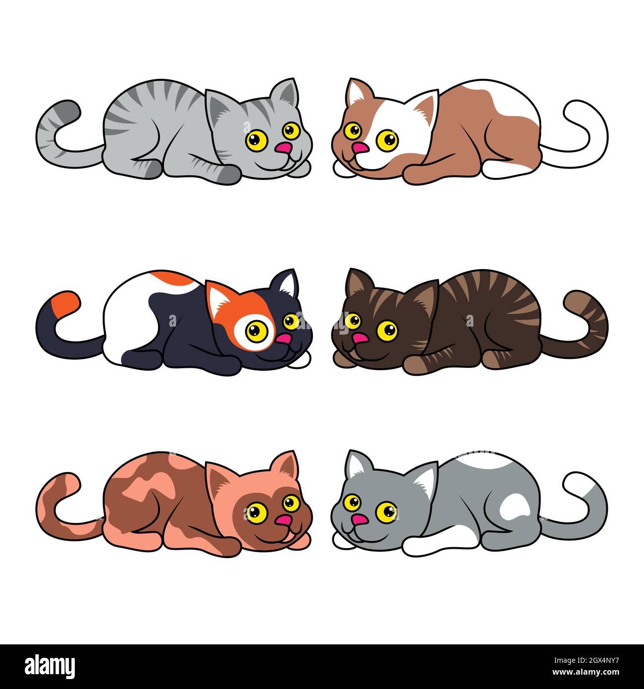 Six prints Cut Out Stock Images & Pictures - Alamy