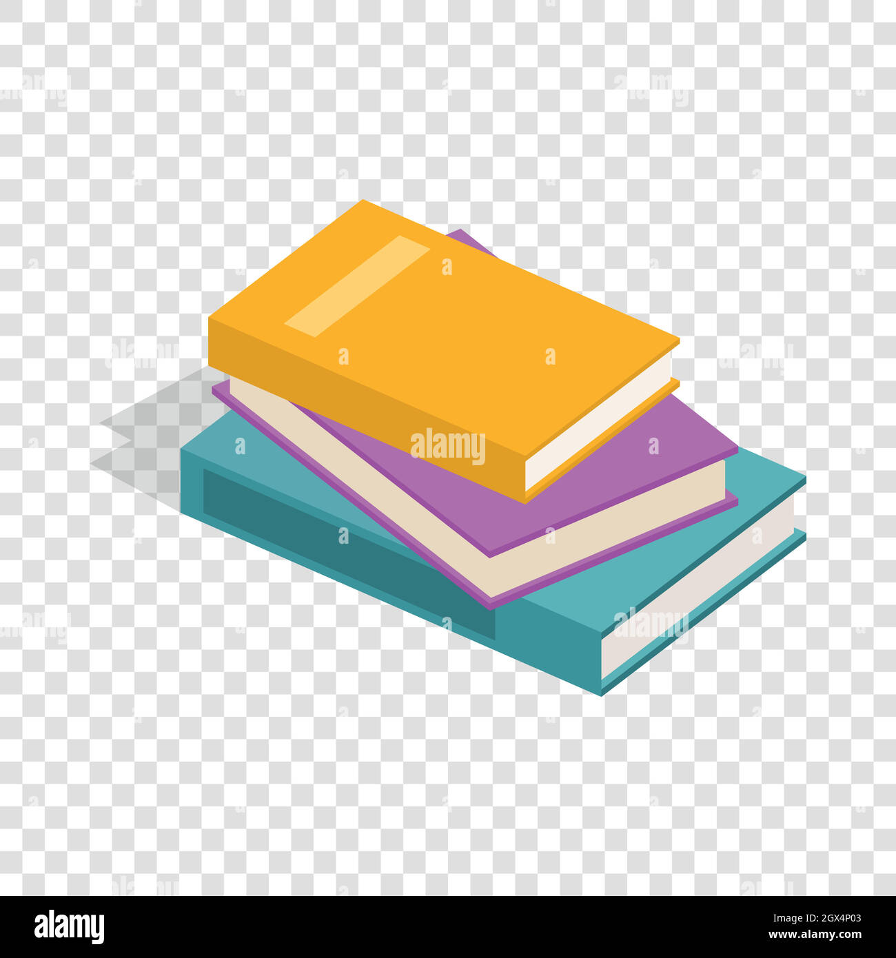 Heap of books Stock Vector Images - Alamy