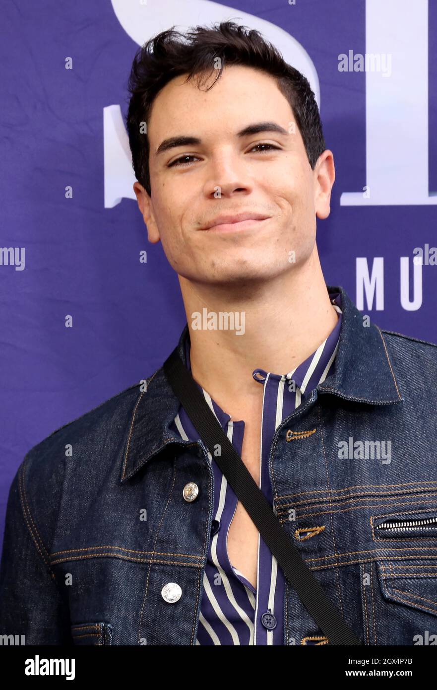 New York, NY, USA. 3rd Oct, 2021. Jason Gotay arrives at the opening ...