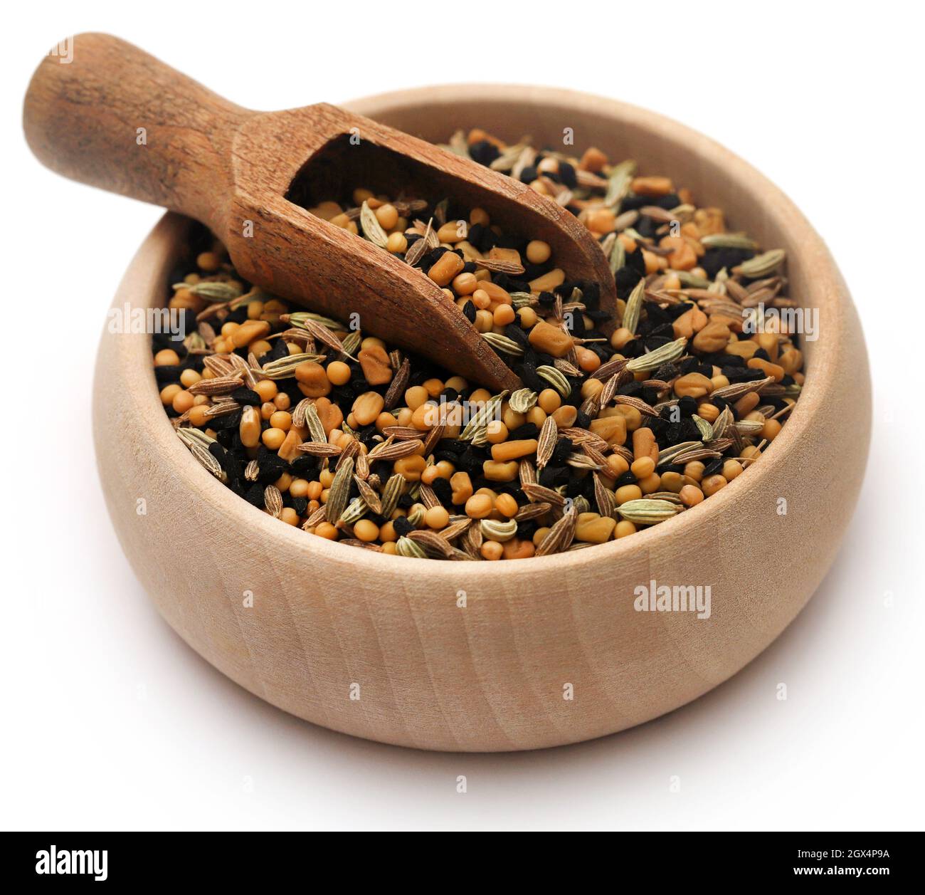 Mixed spices named as pach foron masala in Indian subcontinent Stock ...