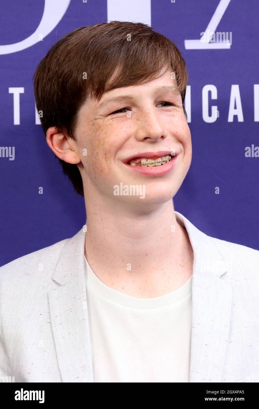 New York, NY, USA. 3rd Oct, 2021. Jake Ryan Flynn arrives at the ...