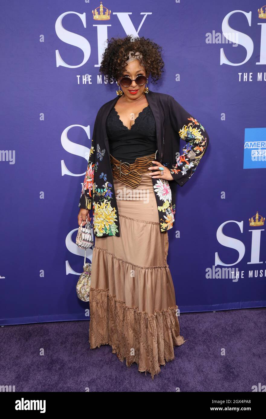 New York, NY, USA. 3rd Oct, 2021. Tamara Tunie arrives at the opening ...