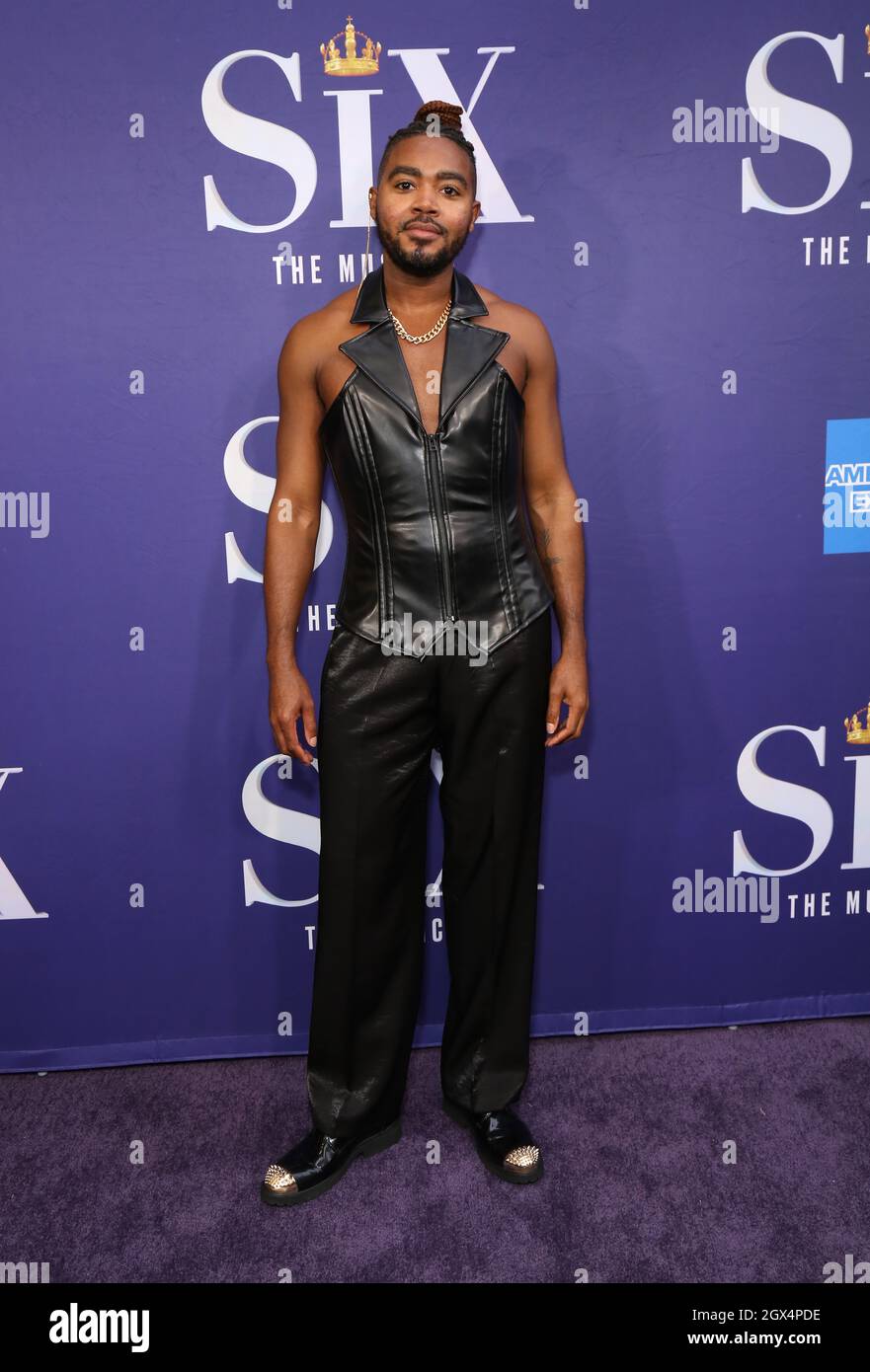 New York, NY, USA. 3rd Oct, 2021. Cody Renard Richard arrives at the ...