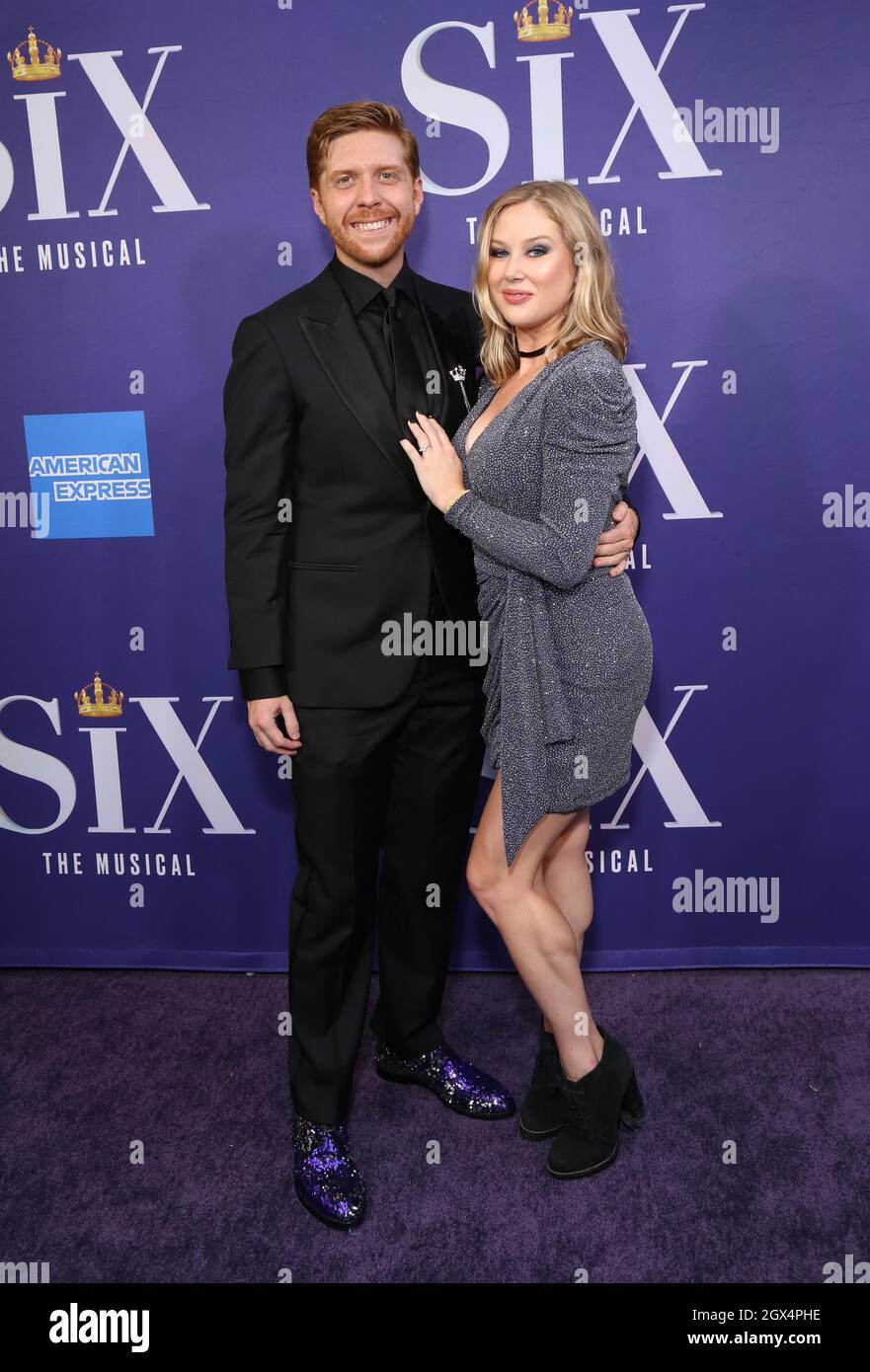 New York, NY, USA. 3rd Oct, 2021. Lucas McMahon and Ellie MacPherson ...