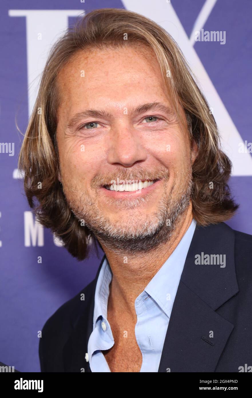 New York, NY, USA. 3rd Oct, 2021. Lance LePere arrives at the opening ...