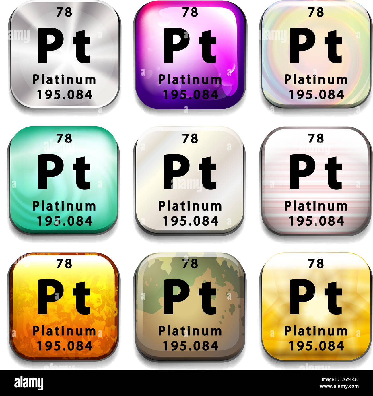 The platinum collection Stock Vector Images - Alamy