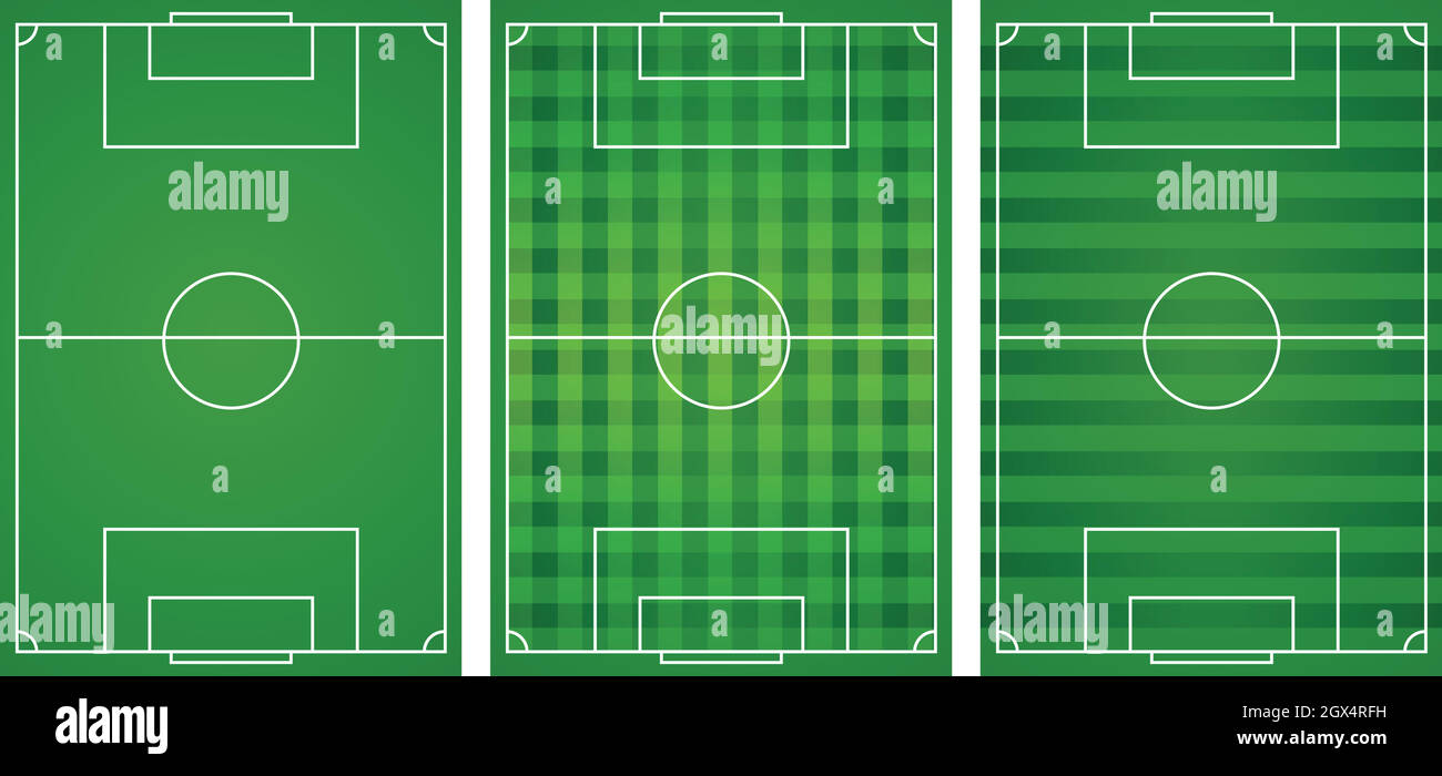 Green empty field on Stock Vector Images - Alamy