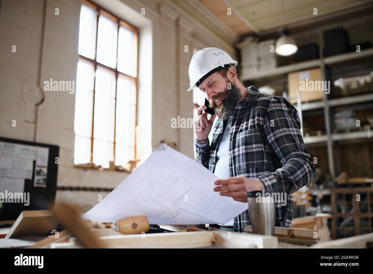 Blueprints plans hi-res stock photography and images - Alamy