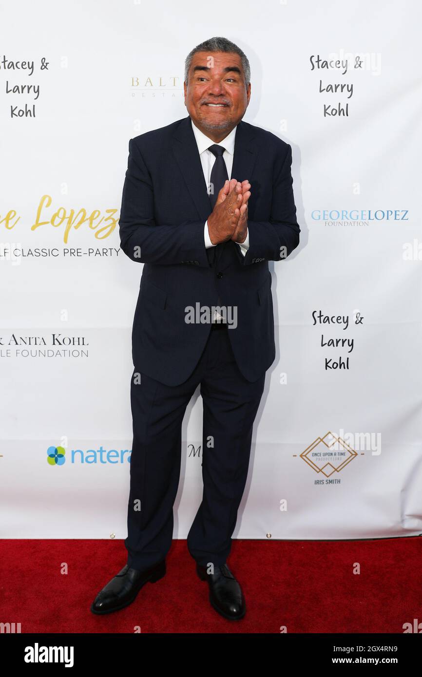 Los Angeles, USA. 03rd Oct, 2021. George Lopez arrives at the 14th ...