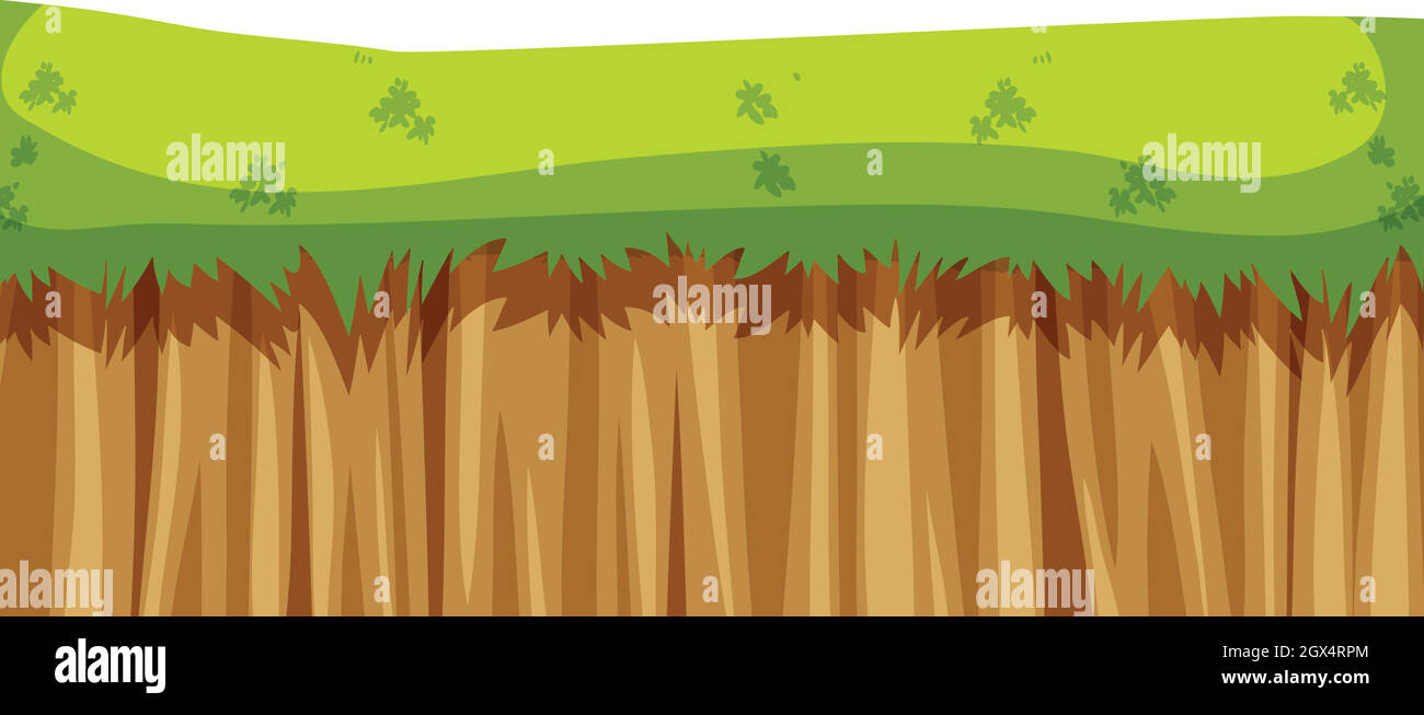 A nature cliff landscape Stock Vector Image & Art - Alamy