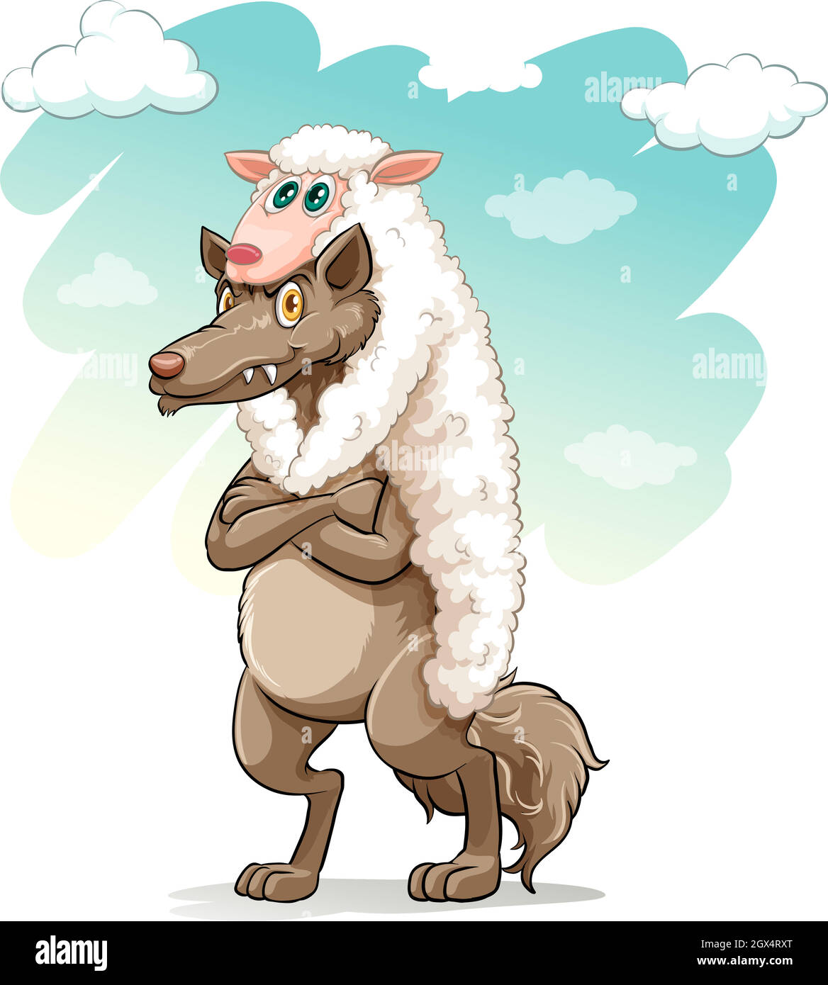 Sheep cover Stock Vector Images - Alamy
