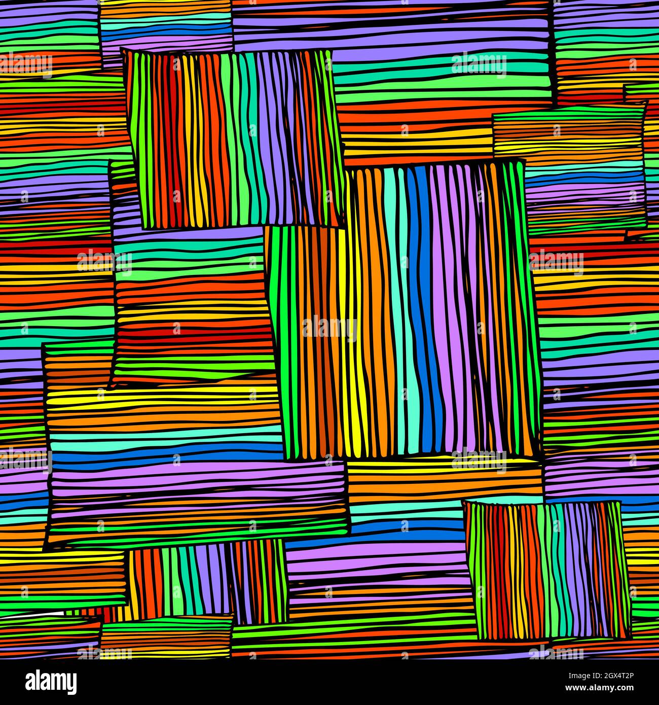 Seamless striped background. Vector illustration Stock Vector Image ...