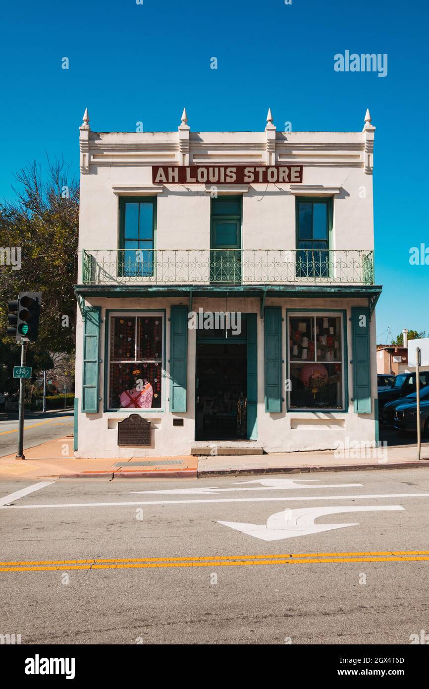 The Ah Louis Store in San Luis Obispo, California. The building was ...