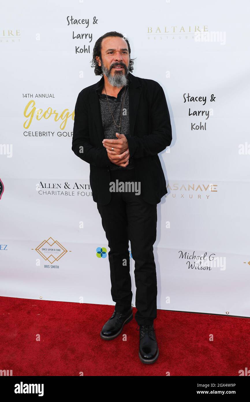 Los Angeles, California on October 3, 2021. Michael Irby arrives at the ...