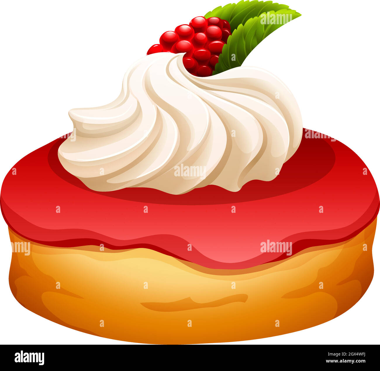 Doughnut jam Stock Vector Images - Alamy