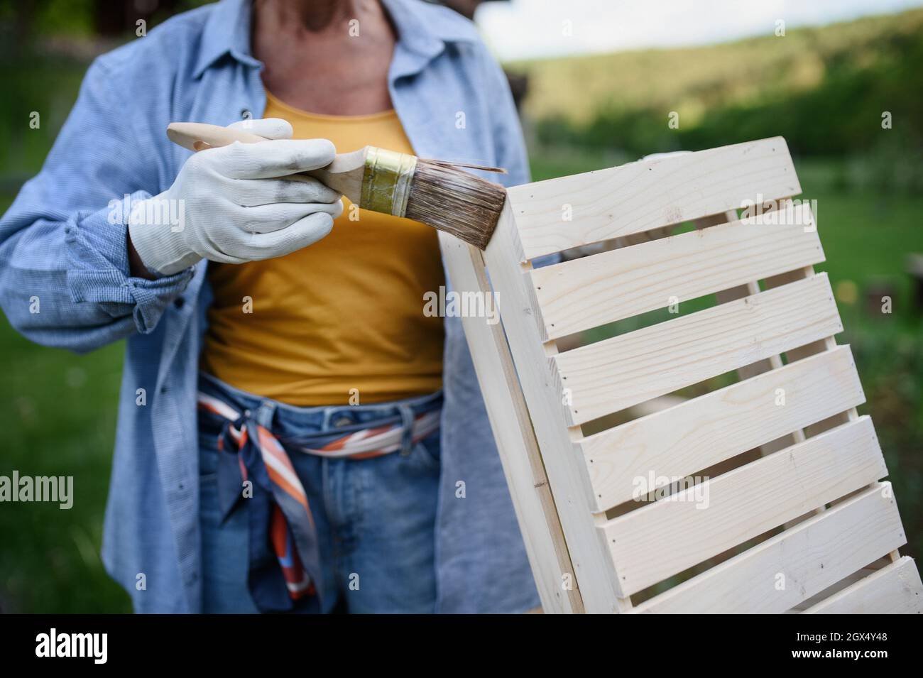 Impregnating paint hi-res stock photography and images - Alamy