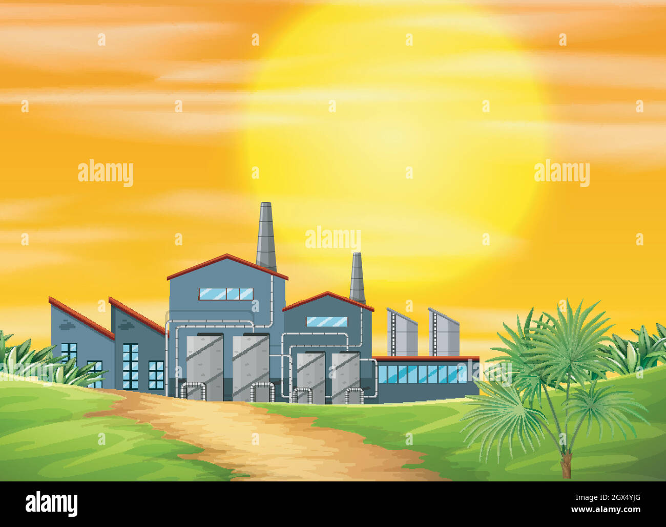 Abstract rural Stock Vector Images - Alamy