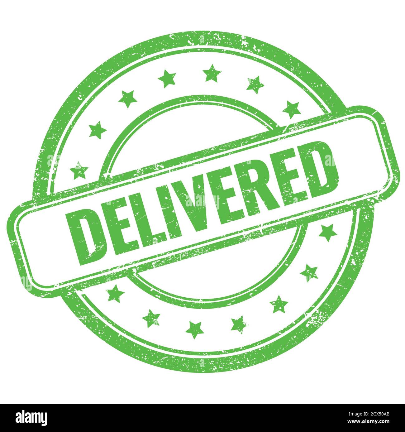 Delivered stamp sign seal hi-res stock photography and images - Alamy
