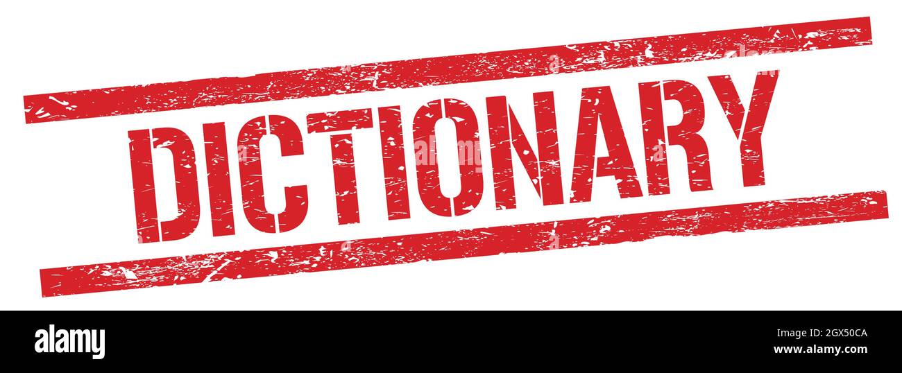 Dictionary stamp hi-res stock photography and images - Alamy