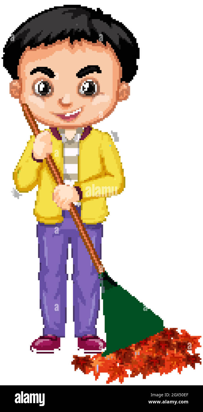 Cartoon drawing rake hi-res stock photography and images - Alamy