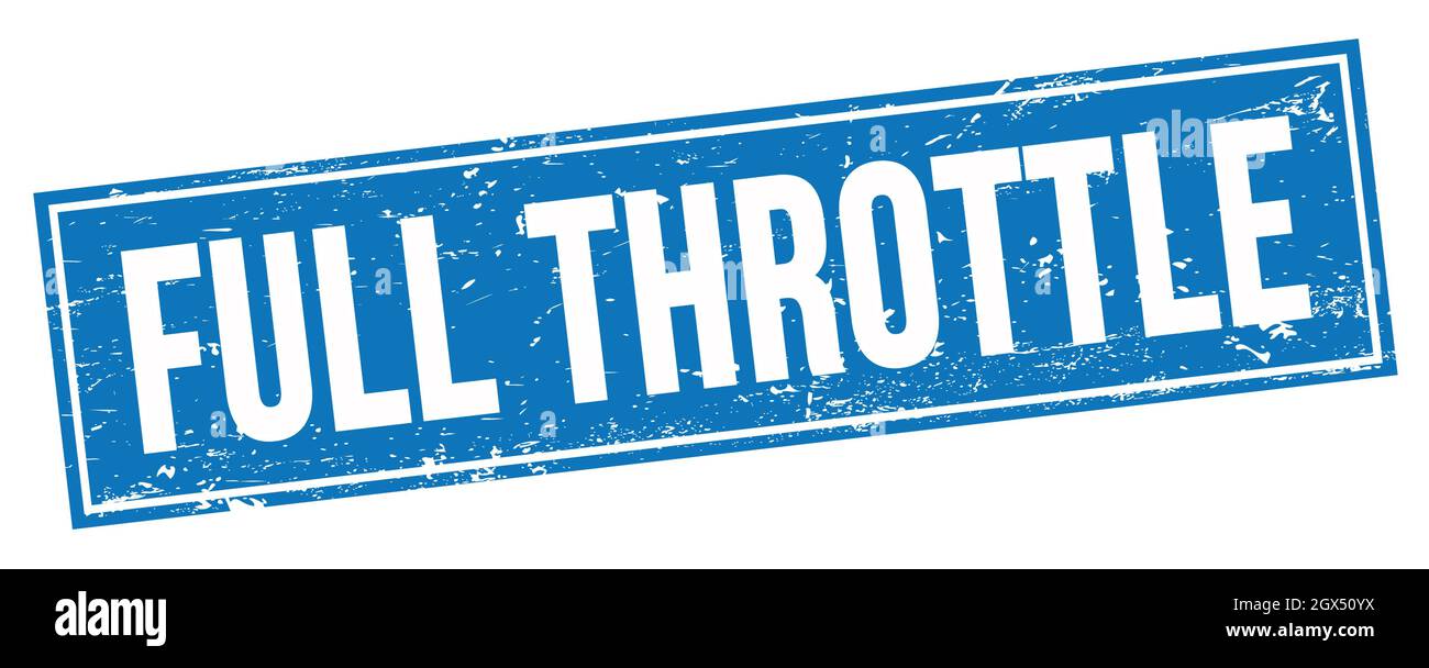 Full throttle word hi-res stock photography and images - Alamy