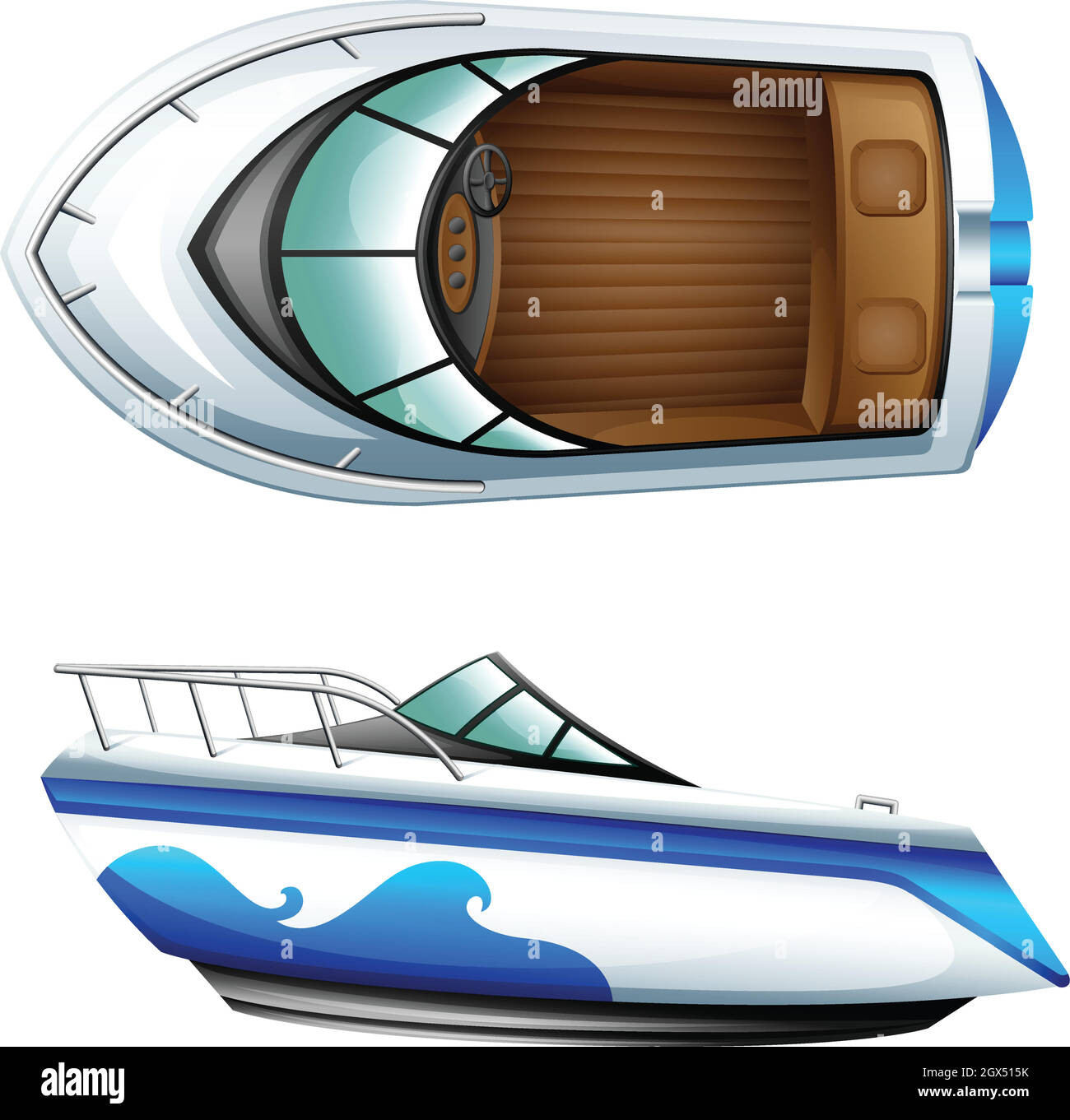 Fishing vessel graphic Cut Out Stock Images & Pictures - Alamy