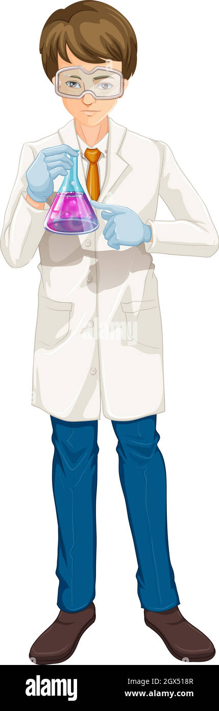 Doctor cartoon character holding clip hi-res stock photography and ...