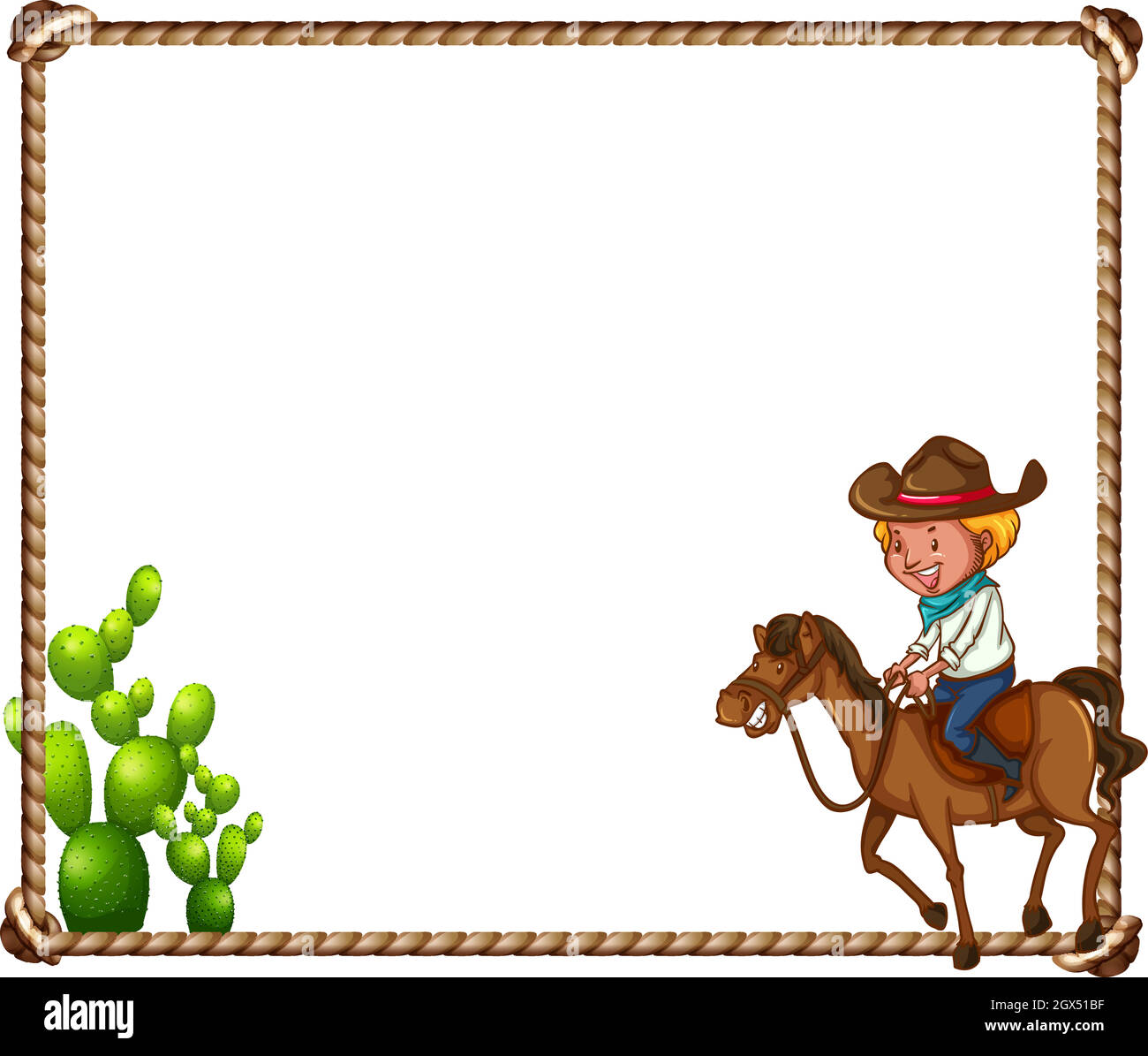Cowboy Border