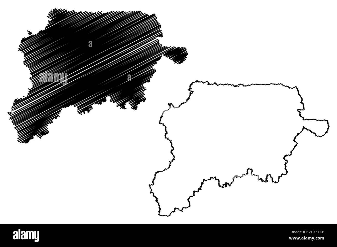 Nashik map hi-res stock photography and images - Alamy
