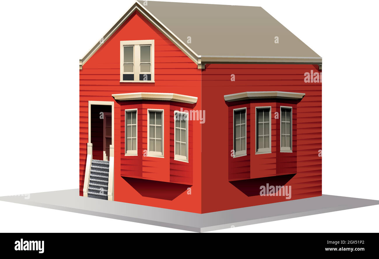 Very small building Stock Vector Images - Alamy