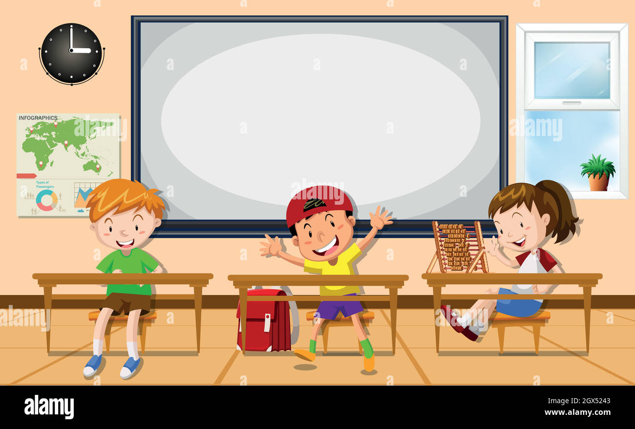 Classroom Clipart For Kids