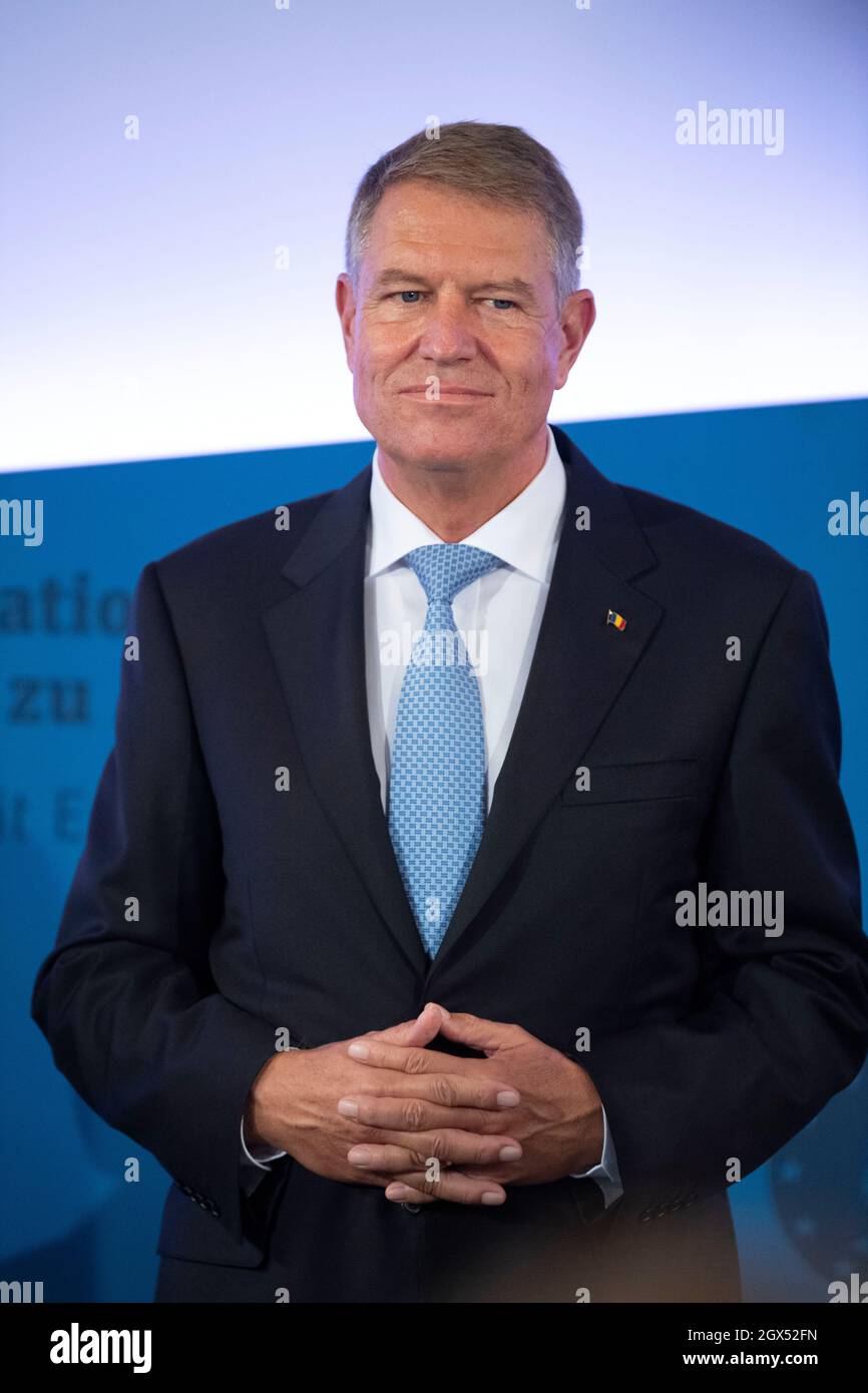 Prize winner Klaus IOHANNIS, President of Romania, International ...