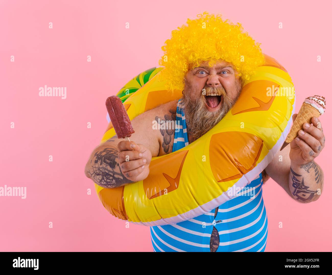 Person popsicle studio hi-res stock photography and images - Alamy