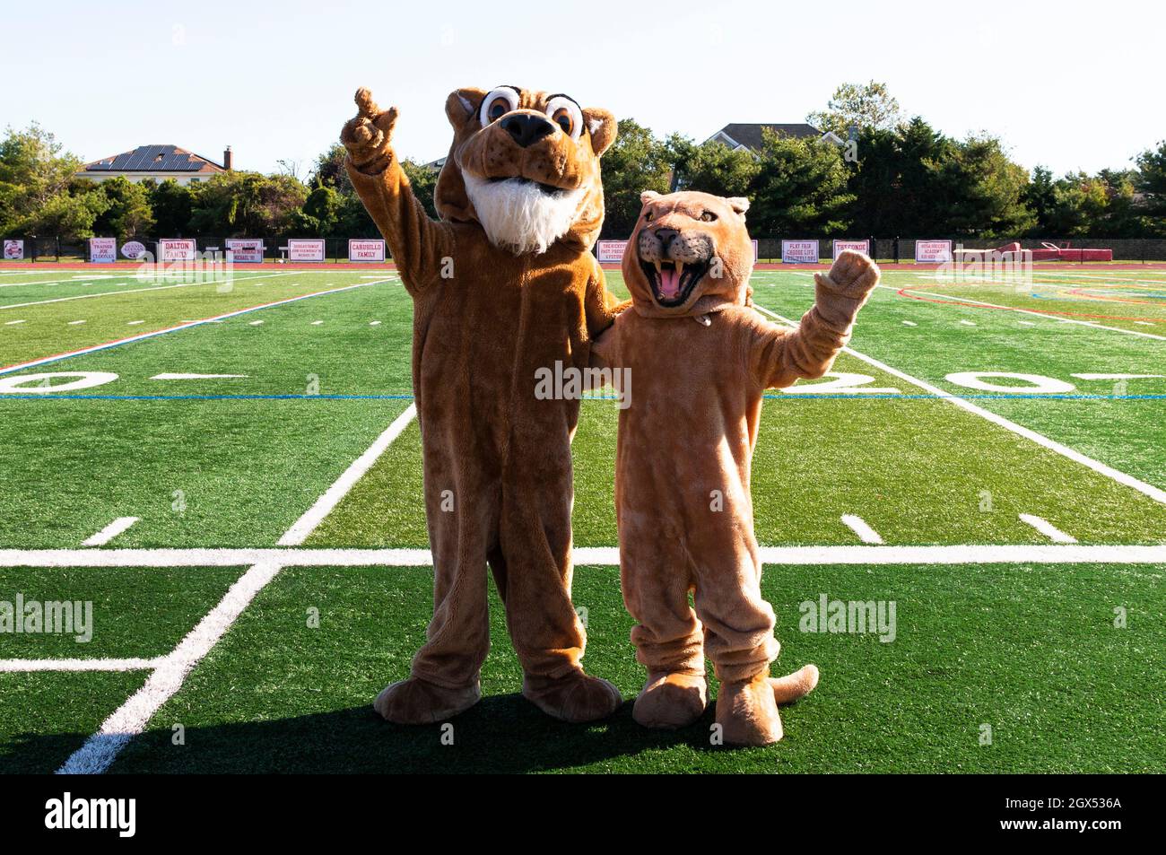 The two team mascots hi-res stock photography and images - Alamy