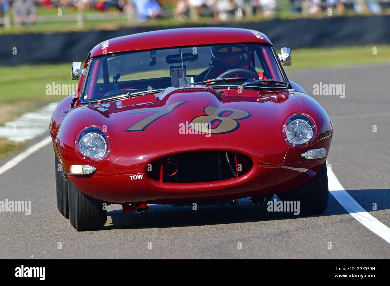 Rupert Clevely, Andre Lotterer, Jaguar E-Type semi-lightweight, Royal ...